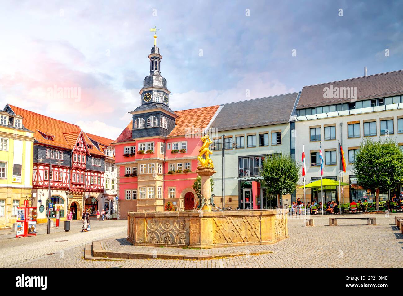 Old city of Eisenach, Germany Stock Photo - Alamy