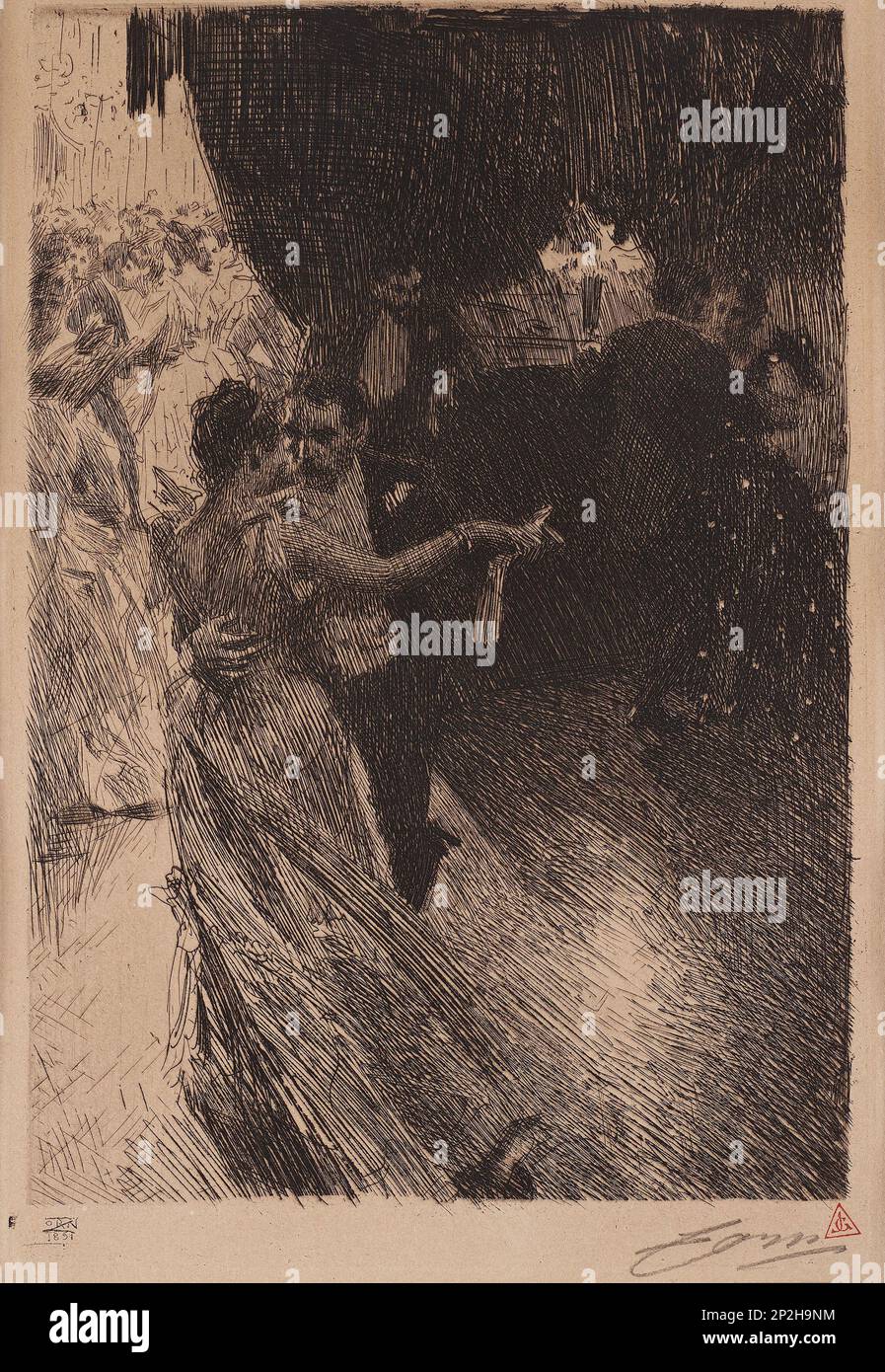 Waltz dance art hi-res stock photography and images - Alamy