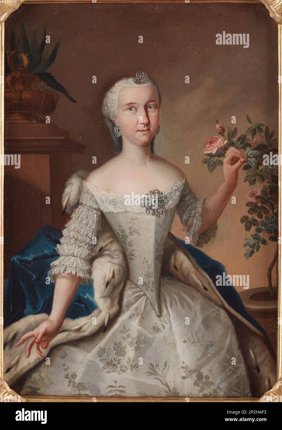 Portrait of Princess Sophia Dorothea of Prussia (1719-1765), Mid of the ...