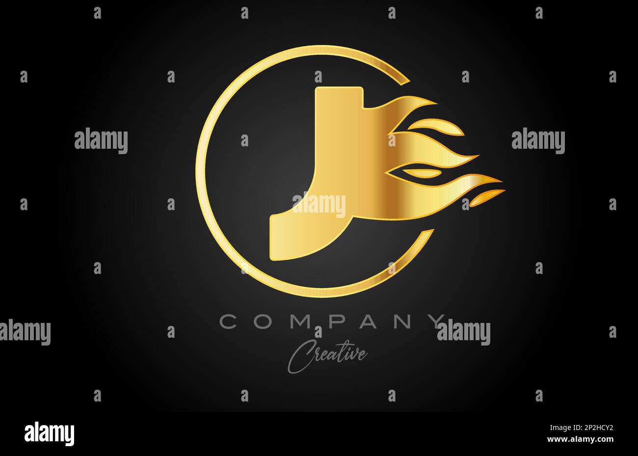 Letter J Fire Design