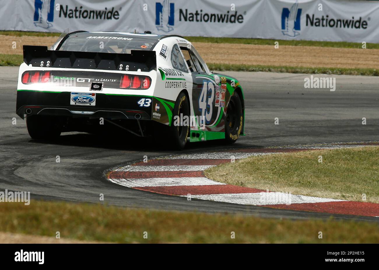 Dakoda Armstrong during practice for the NASCAR Xfinity Series ...