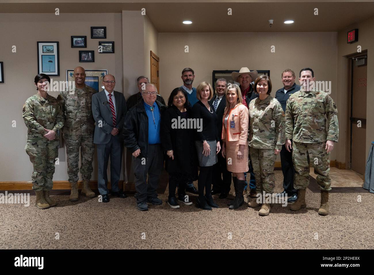 Chief Master Sergeant of the Air Force JoAnne S. Bass met with Clovis ...