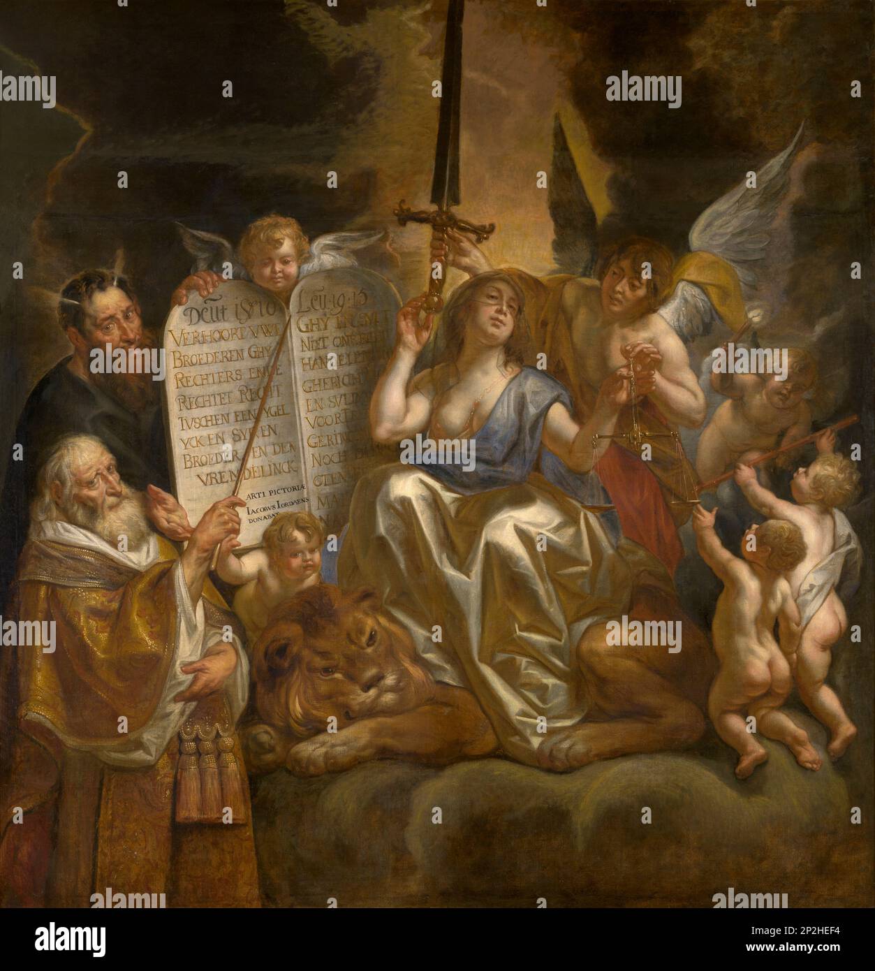 Human Law Founded on the Divine Justice, 1665. Found in the collection ...