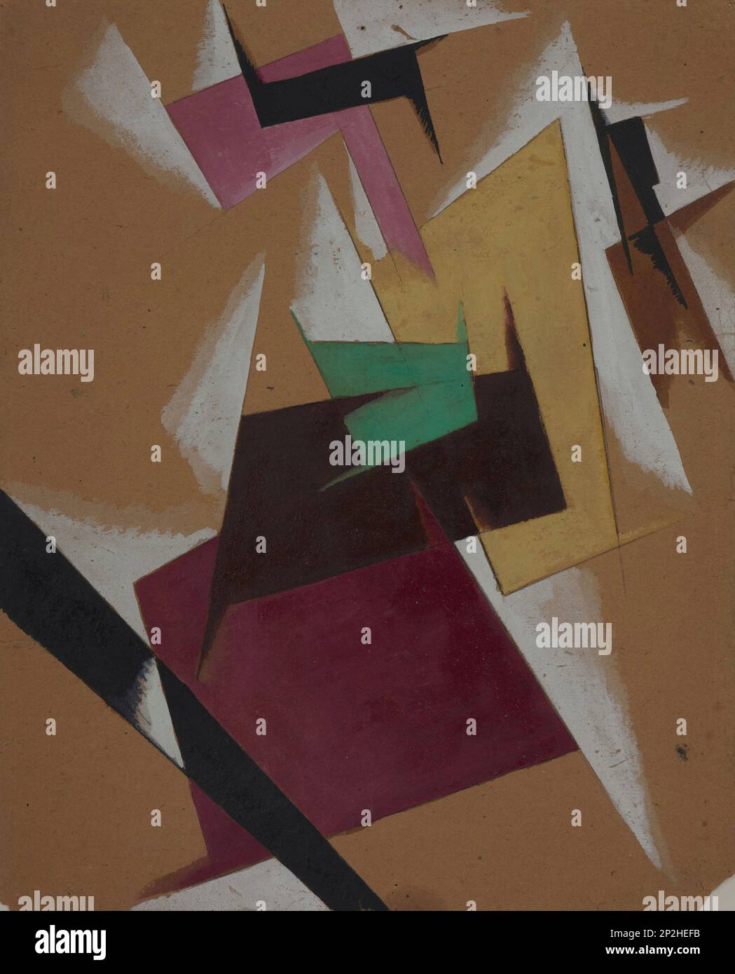 Composition, 1921. Found in the collection of the Regional I. Savitsky ...