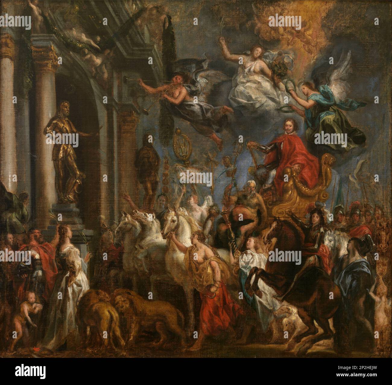 Triumph of Frederick Henry, Prince of Orange, 1651. Found in the ...