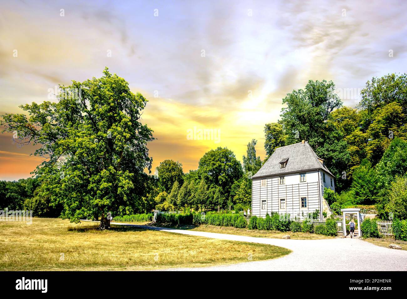 Old city of Weimar, Germany Stock Photo - Alamy