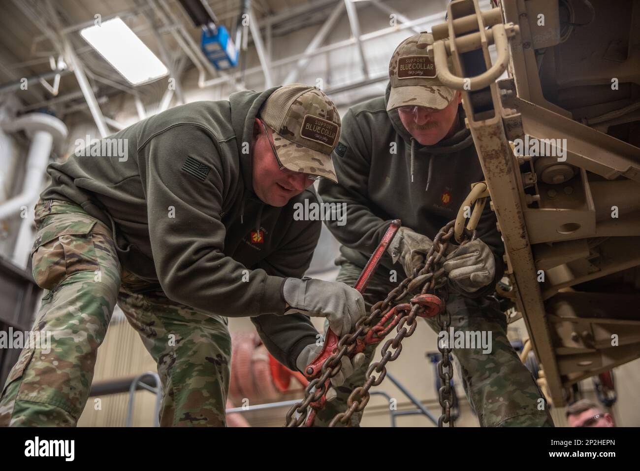 Oklahoma Army National Guardsmen gathered to put their mechanic skills ...