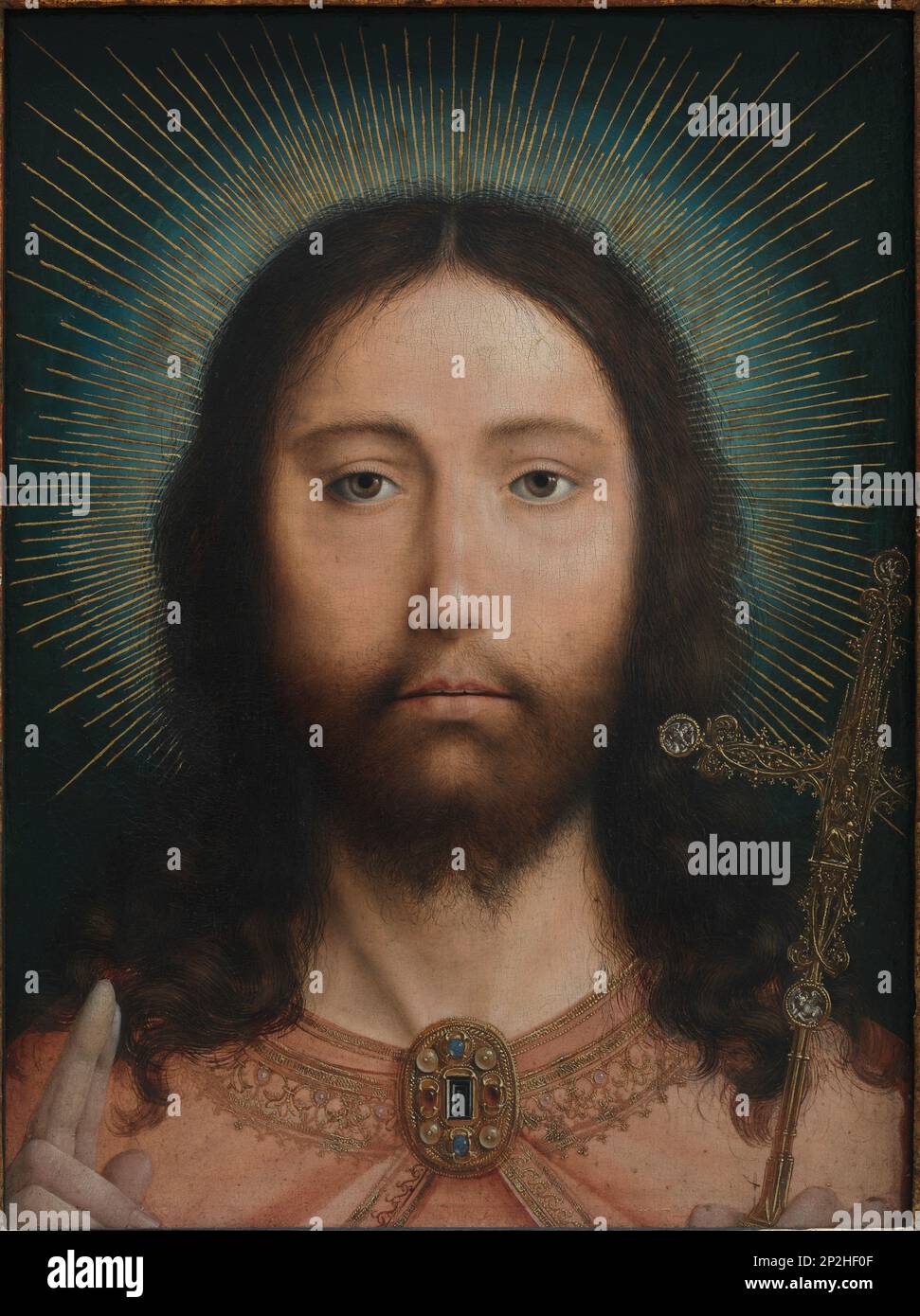 Christ as Salvator Mundi, 1505. Found in the collection of the Royal ...