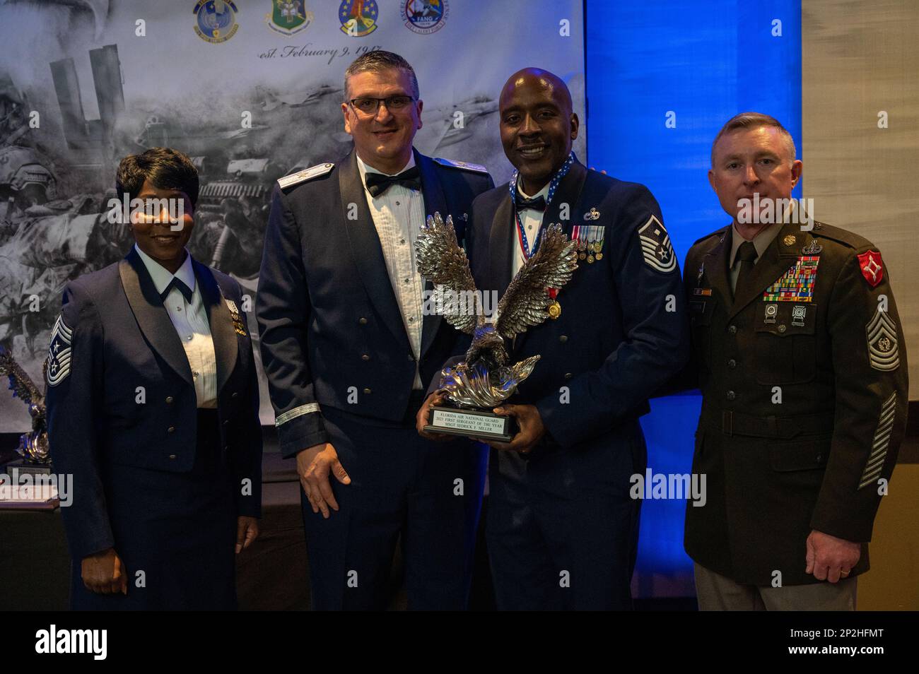 U.S. Air Force Master Sgt. Sedrick Miller, of the 125th Maintenance ...