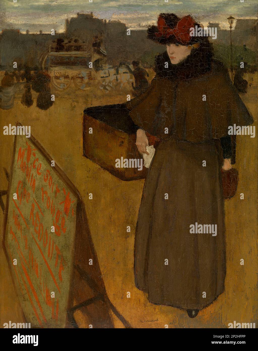 Errand Girl. Found in the collection of the Royal Museum of Fine Arts ...
