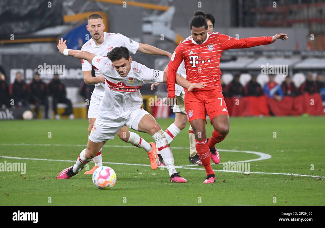 Stuttgart, Germany. 04th Mar, 2023. Soccer: Bundesliga, VfB Stuttgart - Bayern Munich, Matchday ...