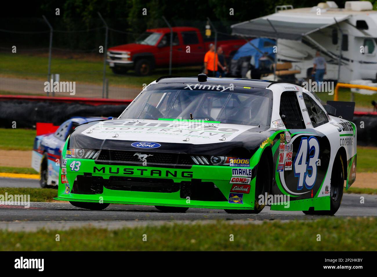 Dakoda Armstrong during practice for the NASCAR Xfinity Series ...