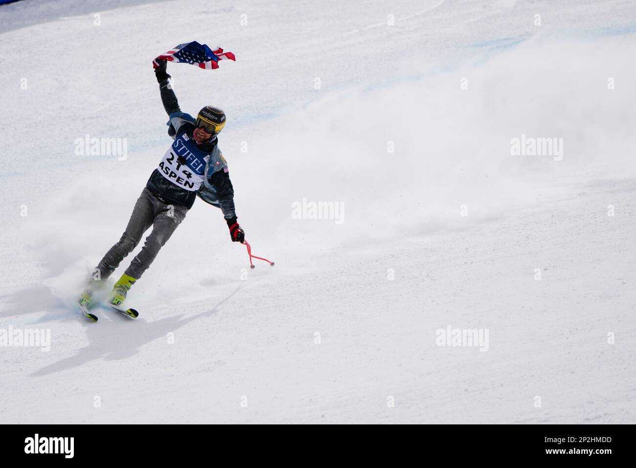 United States' Steven Nyman finishes his run during a men's World Cup ...