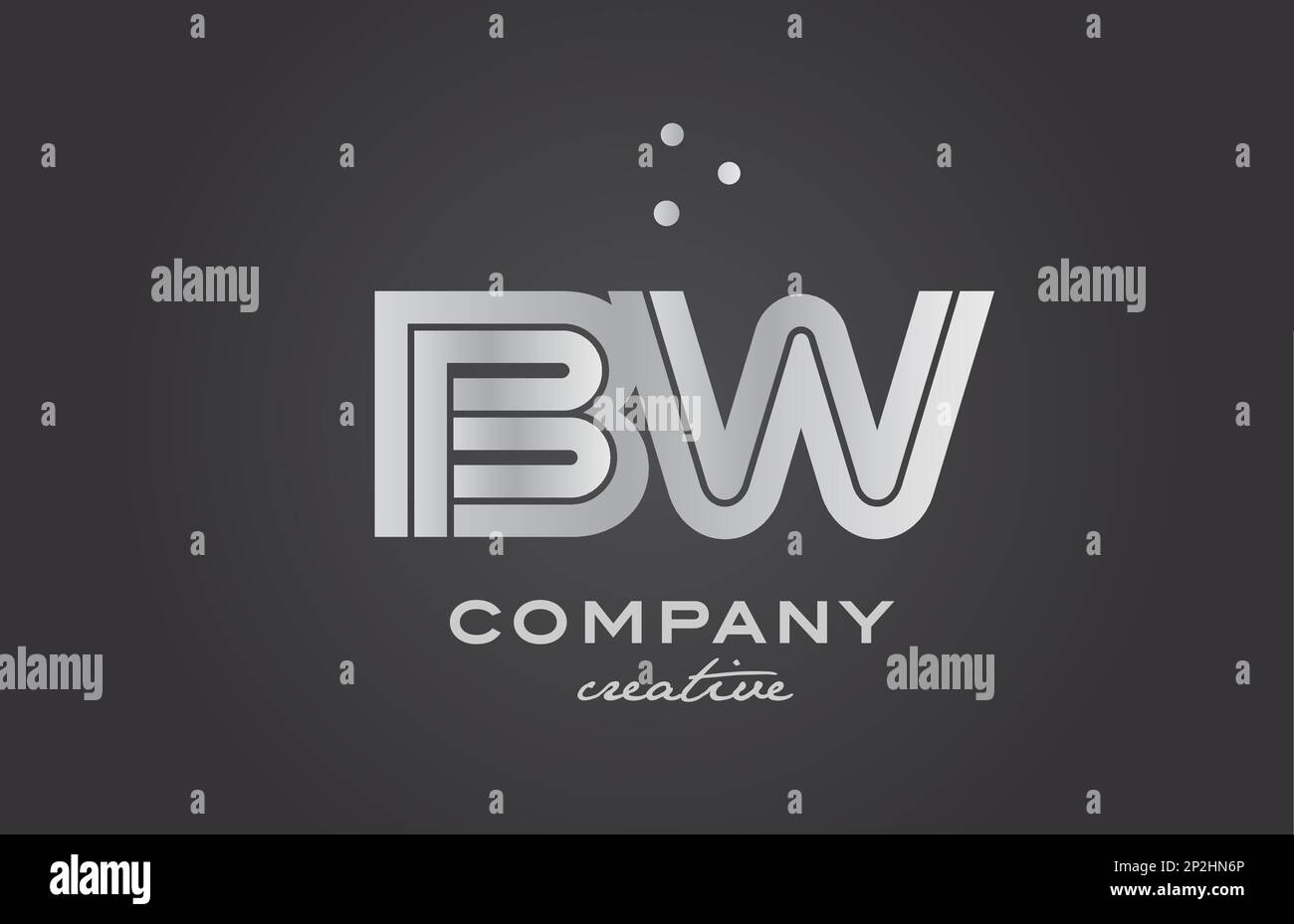 Bw alphabet Stock Vector Images - Alamy