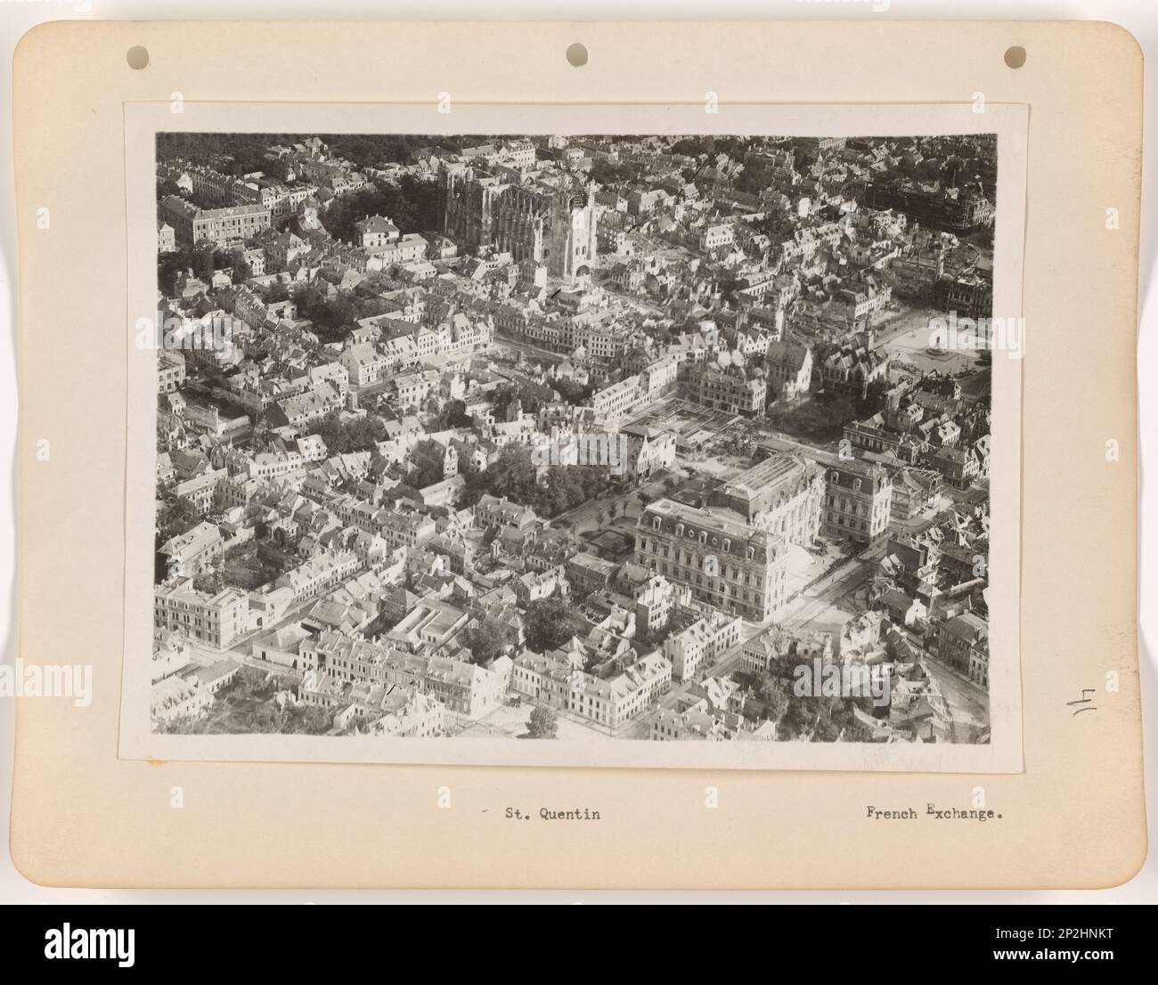 St quentin aerial view hi-res stock photography and images - Alamy