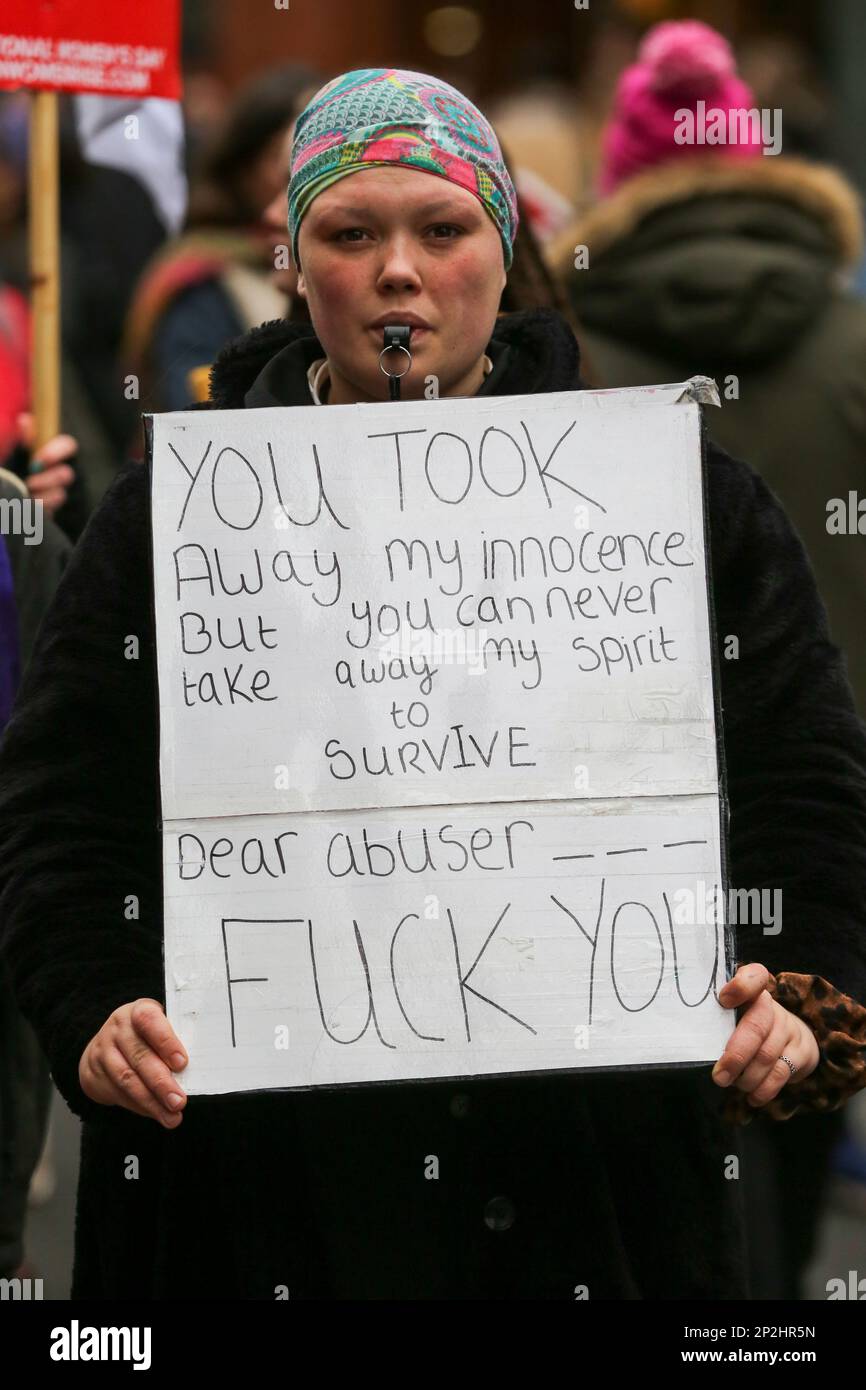 London, UK. 04th Mar, 2023. (EDITORS NOTE: Image contains profanity)A ...