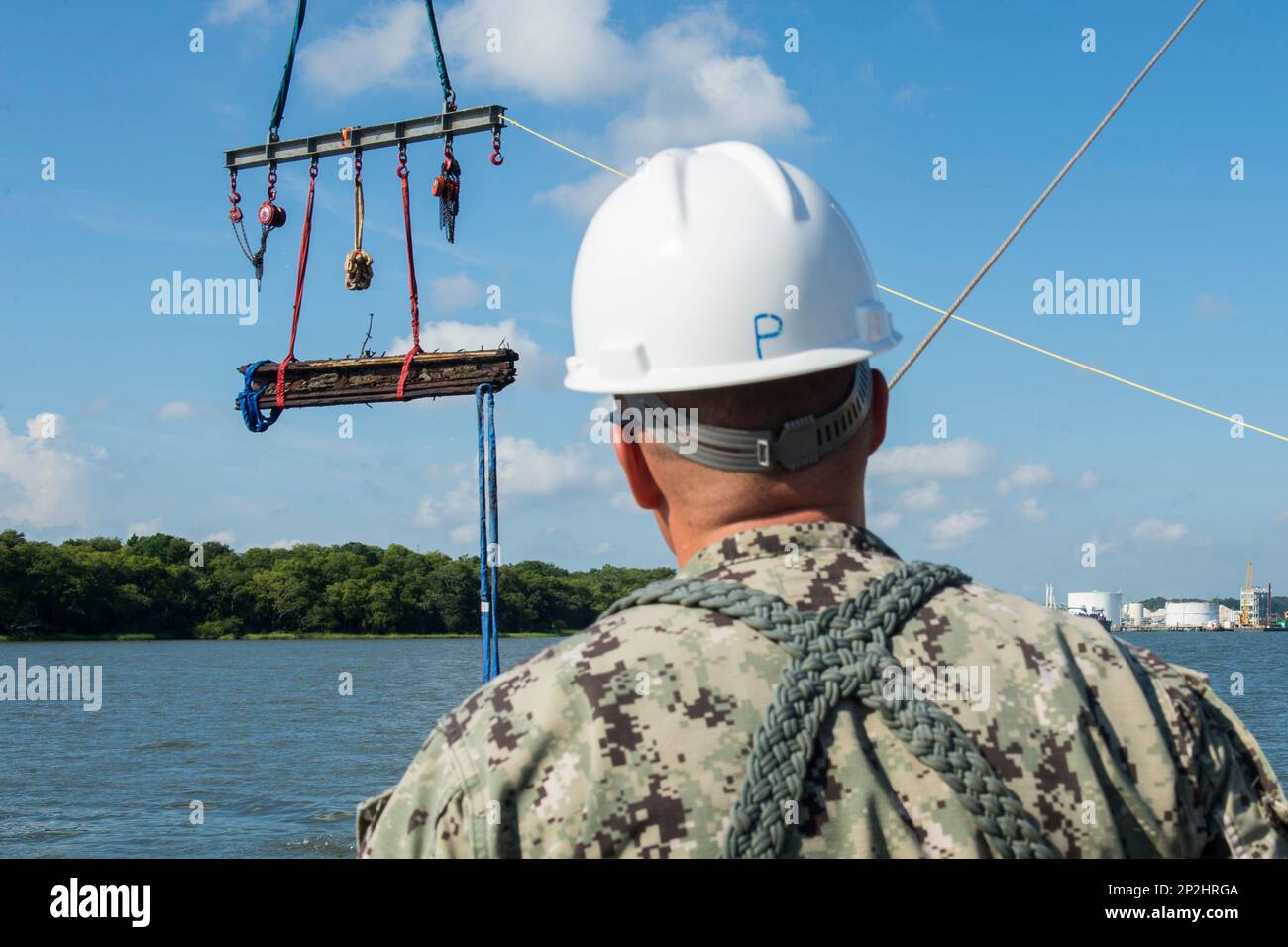 In a Friday, Aug. 14, 2015 photo provided by the US Navy, Chief Warrant ...