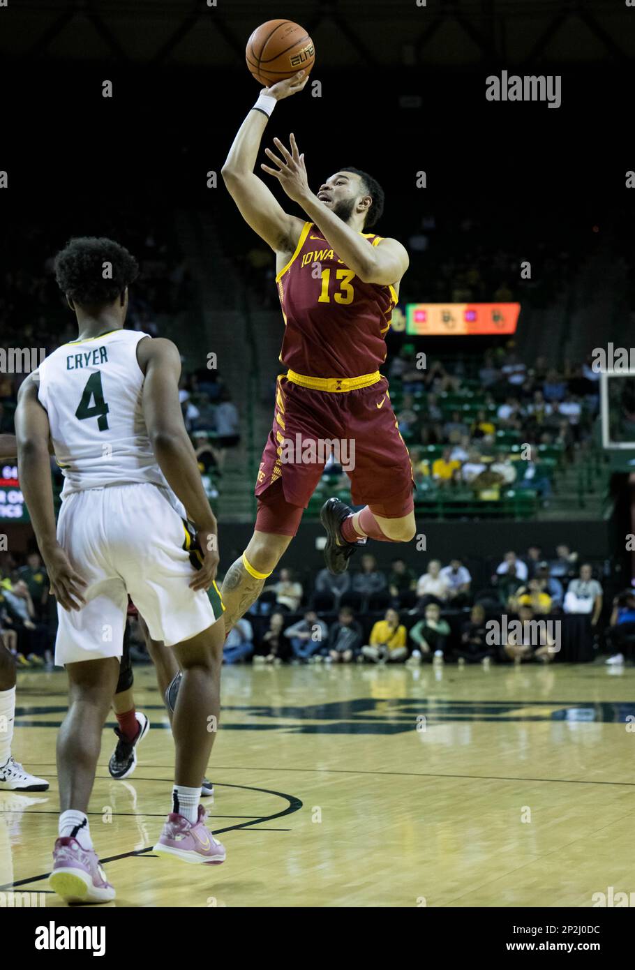 Ferrell Center Waco, Texas, USA. 4th Mar, 2023. Iowa State Cyclones ...