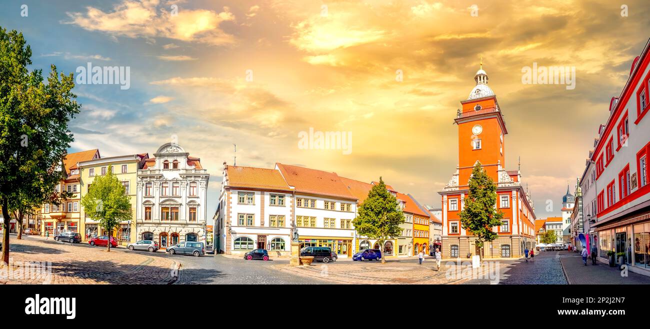 Old city of Gotha, Germany Stock Photo - Alamy