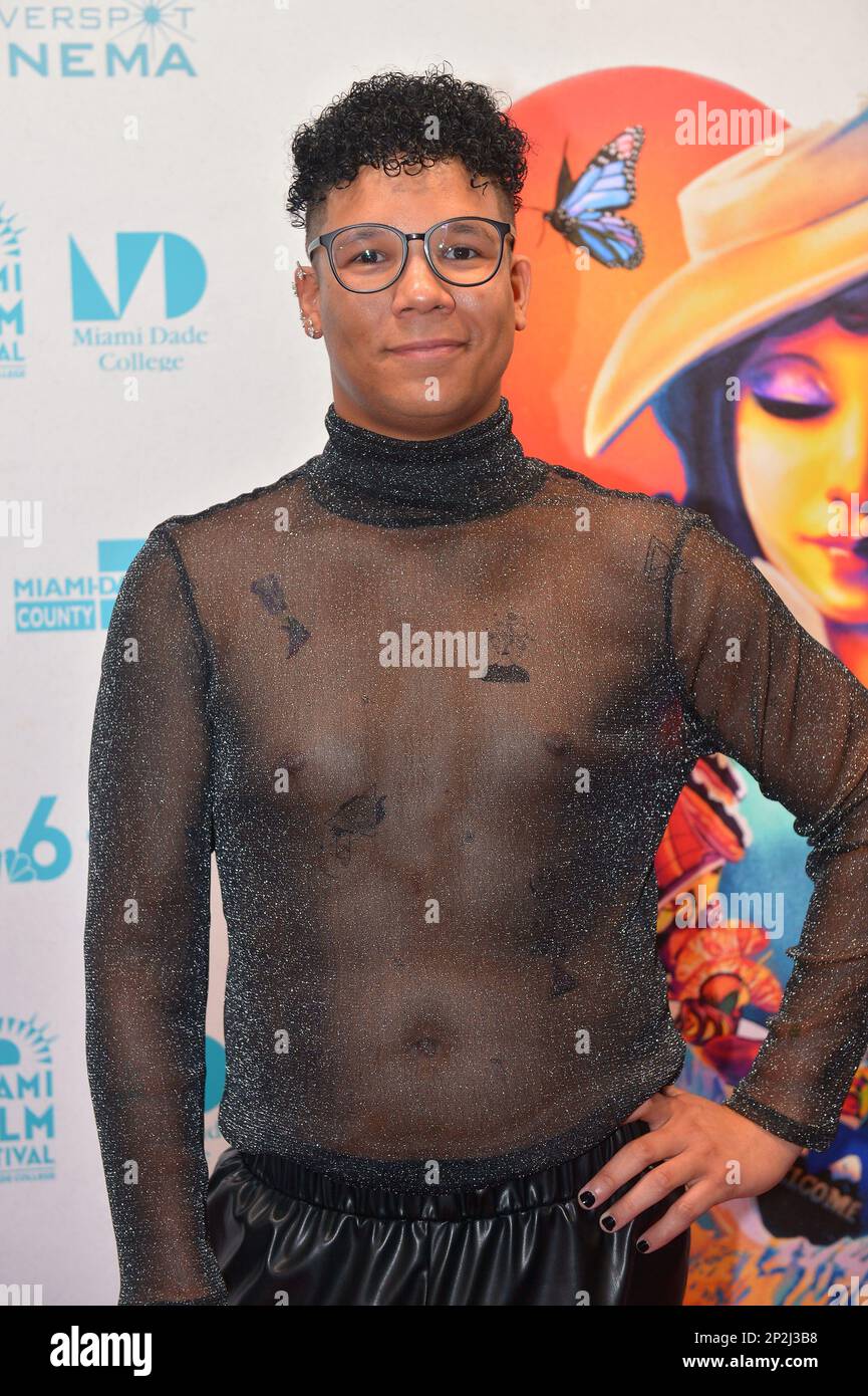 Miami, Florida, USA. 3rd Mar, 2023. Hansel Porras Garcia attends the ...
