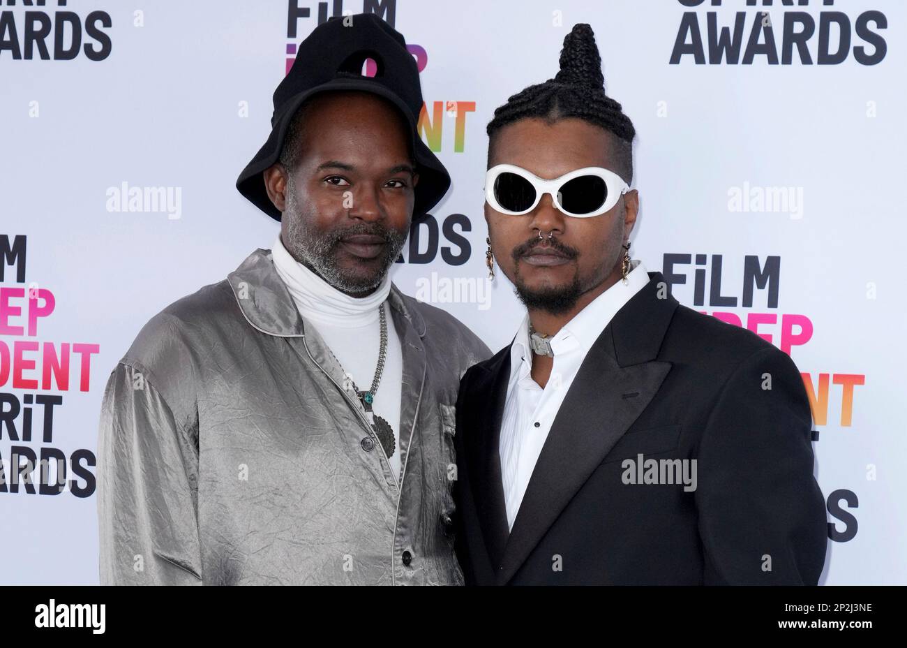 Elegance Bratton, left, and Chester Algernal Gordon arrive at the Film ...