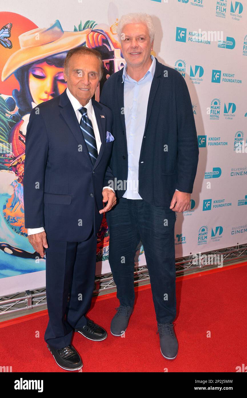 Miami, Florida, USA. 3rd Mar, 2023. Tony Lo Bianco (L) and Ferdinando ...