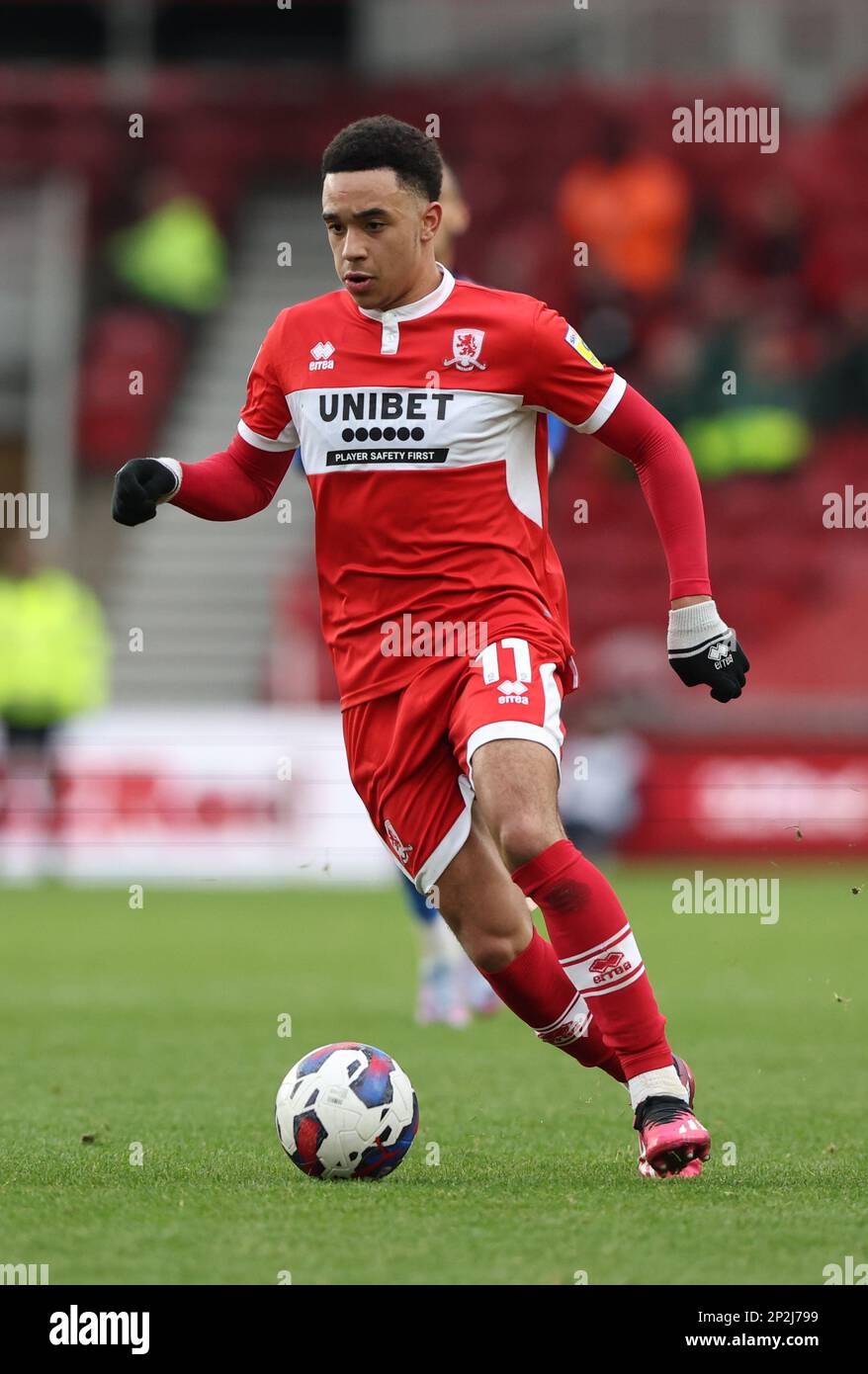 Action sky bet championship match riverside stadium hi-res stock ...