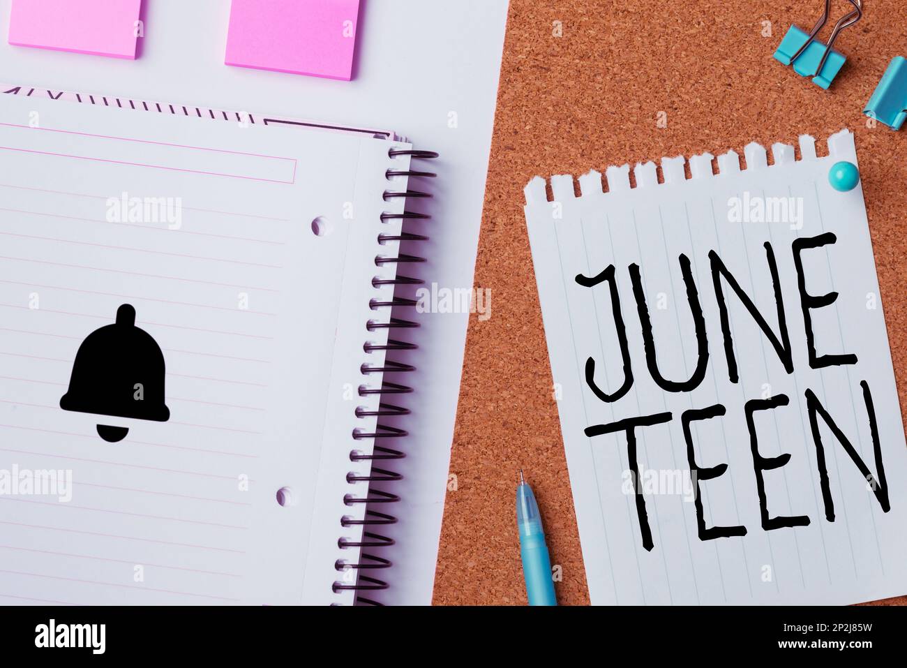 Handwriting text June Teen. Word for legal holiday in the United States ...