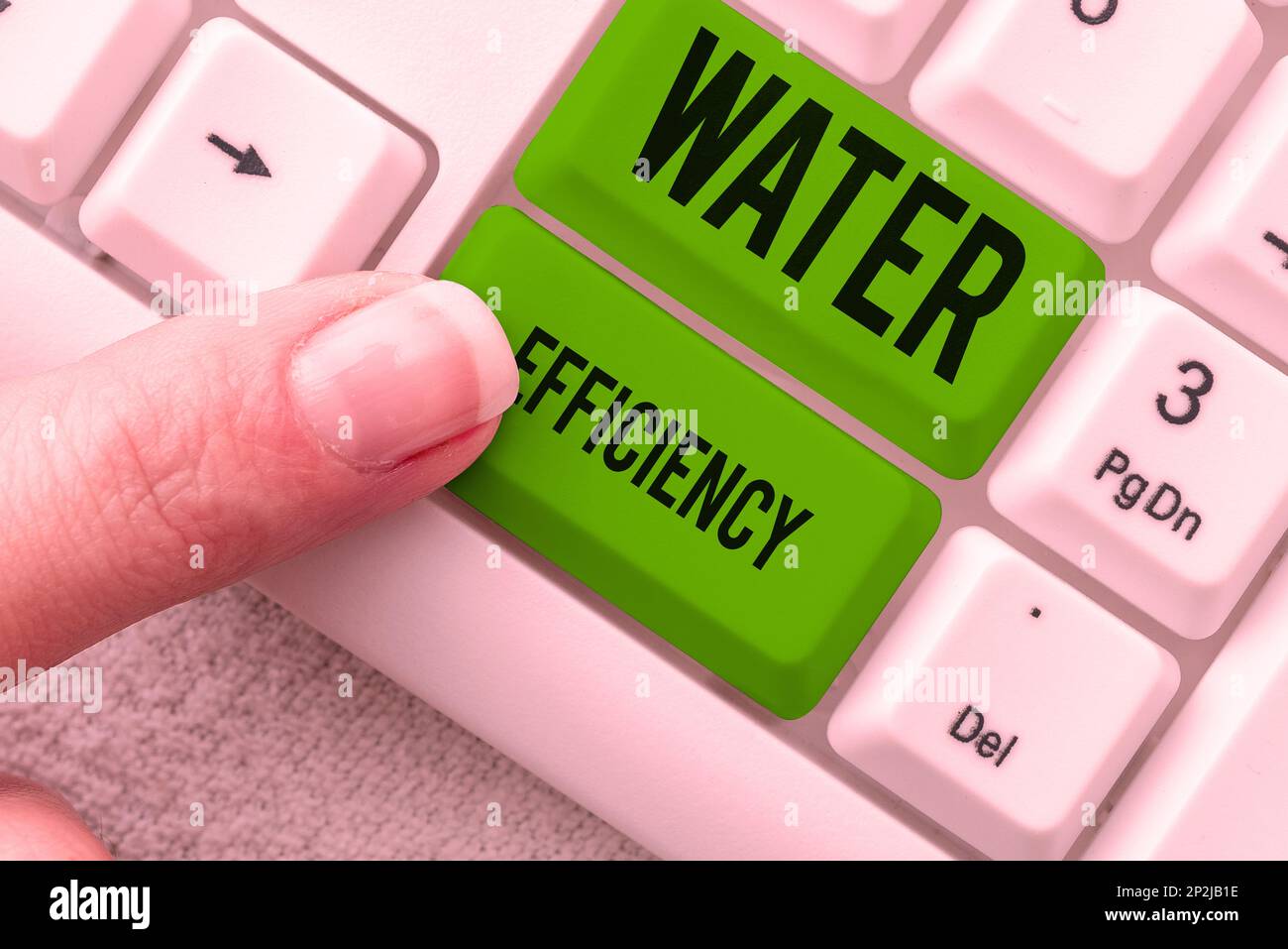 Inspiration showing sign Water Efficiency. Business idea reduce water ...