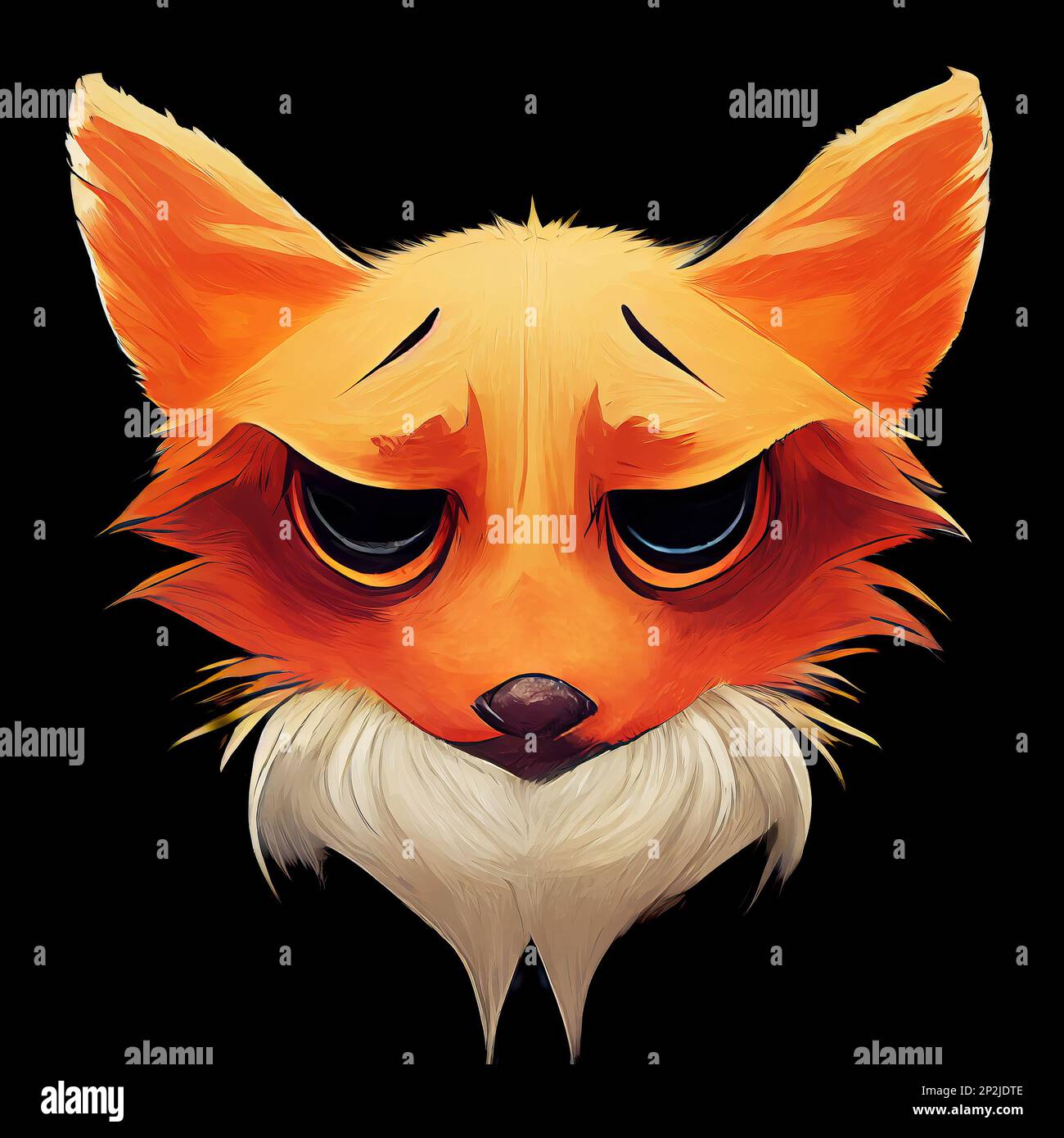 Sad fox cub hi-res stock photography and images - Alamy