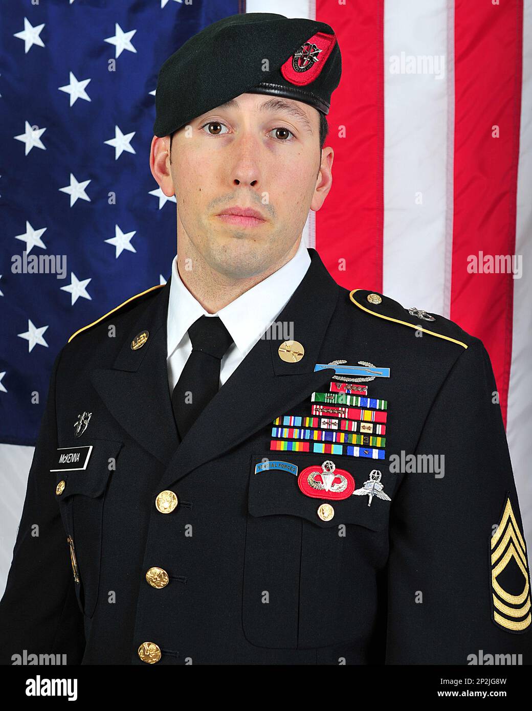 This undated photo provided by the U.S. Army shows Sgt. Peter Andrew ...