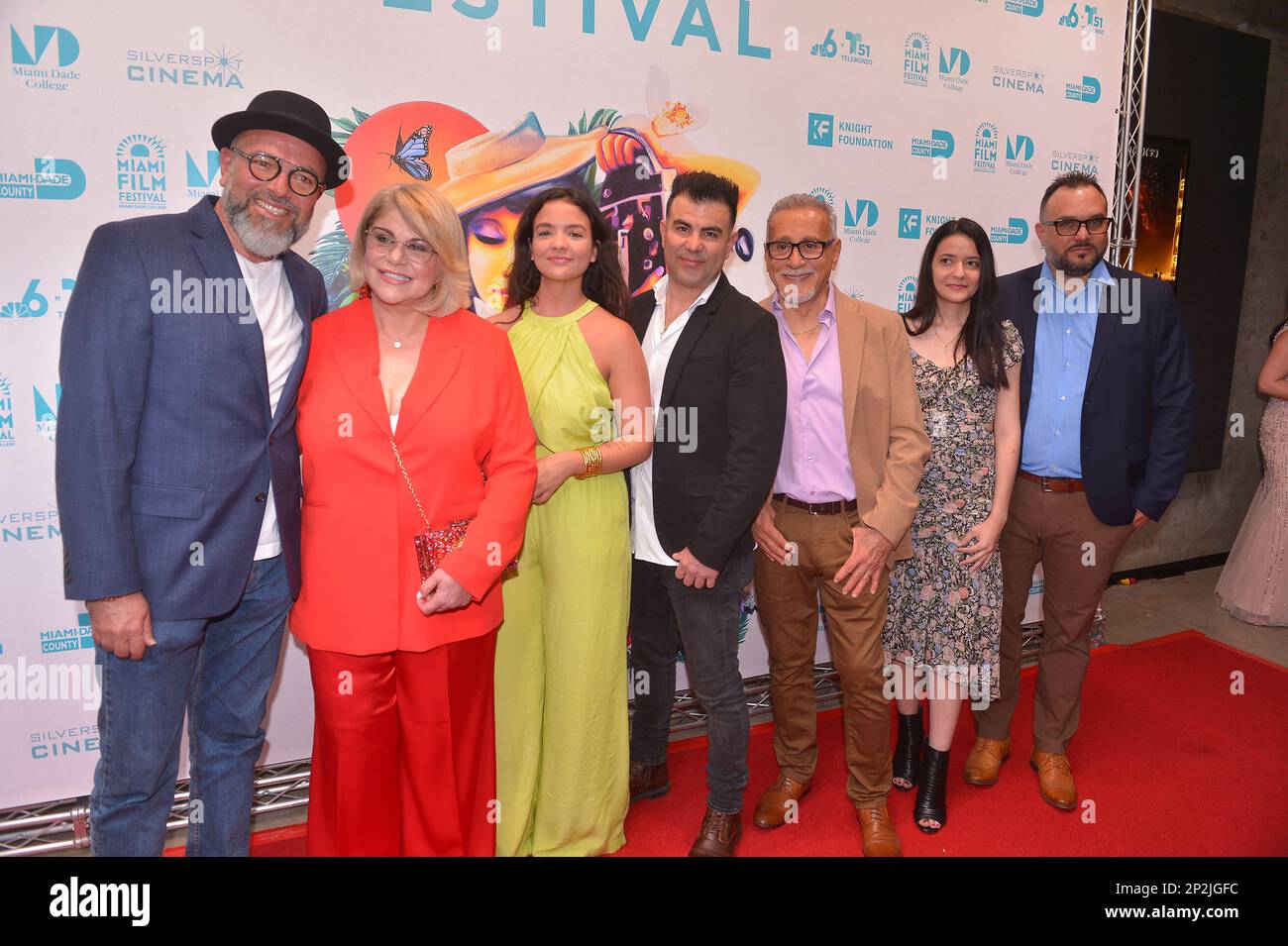 MIAMI, FLORIDA - MARCH 3: Carlos Acosta, Susana Pérez, Laura Aleman ...