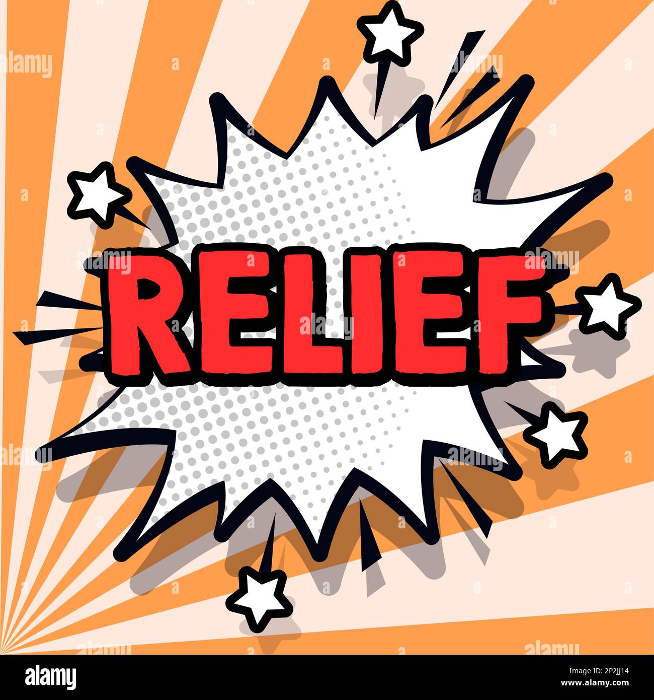 Writing displaying text Relief. Business overview feeling of ...