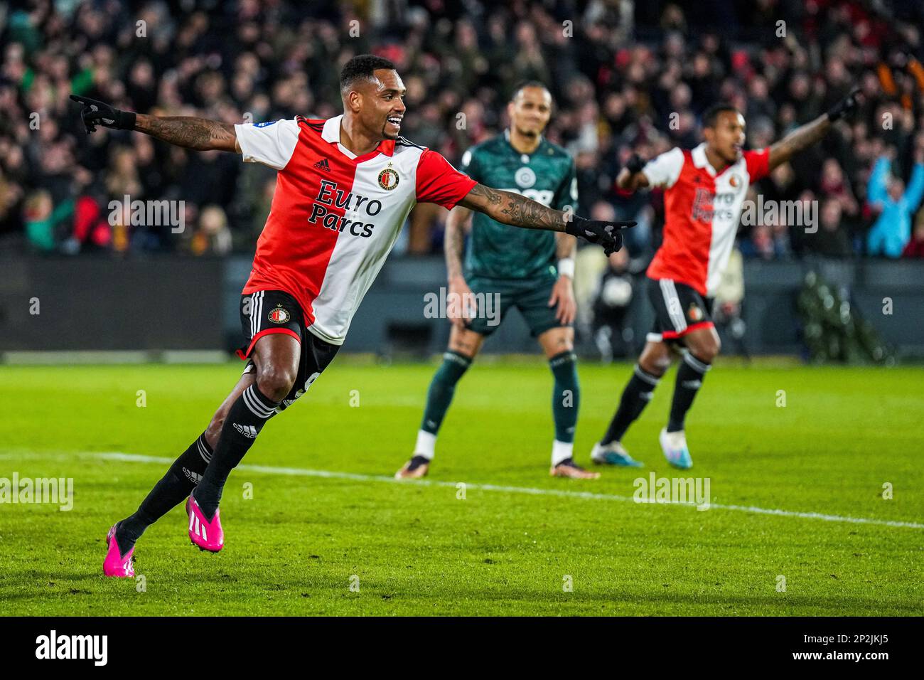 Rotterdam - Danilo Pereira da Silva of Feyenoord celebrates the 1-0 ...