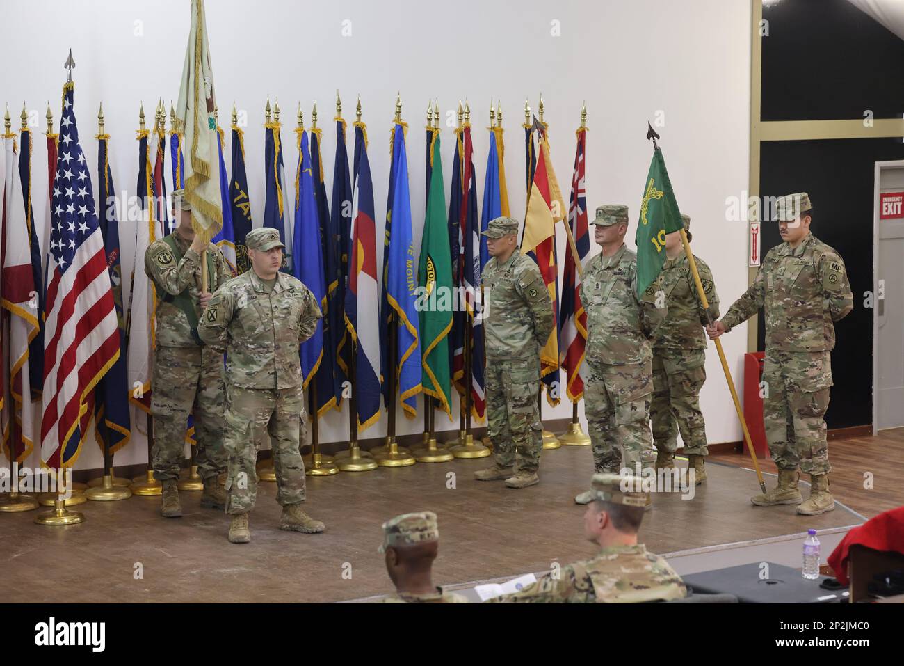 At Camp Buehring, Area Support Group - Kuwait holds a Change of ...