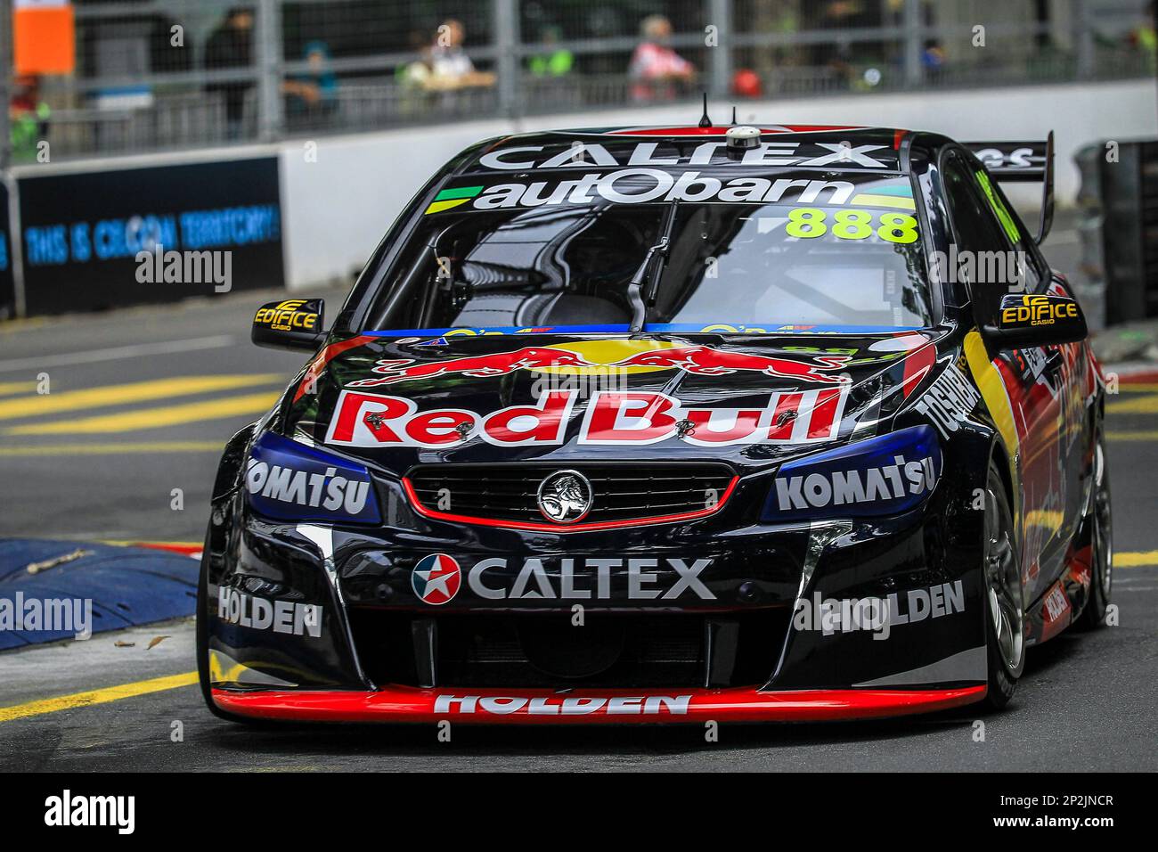 08 Aug 2015: Red Bull Racing Australia’s Craig Lowndes in action during ...