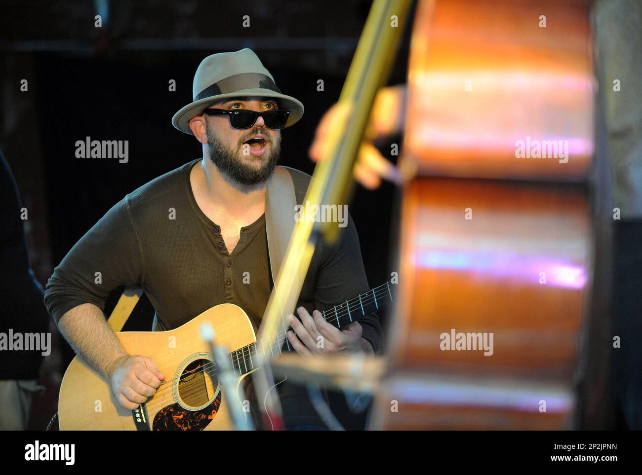 Jason Gamble of Wolves In Sheep's Clothing, plays at the 25th Annual ...