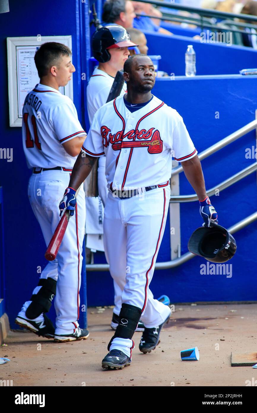 August 5, 2015: Atlanta Braves Infield Adonis Garcia (24) [9539] during ...