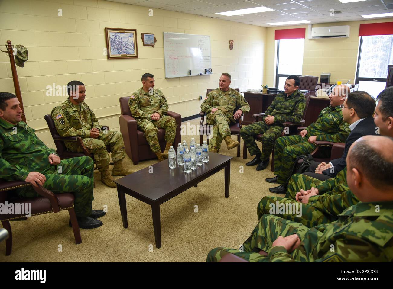 Col. Dennis Rohler, commander of the Virginia National Guard’s 329th ...