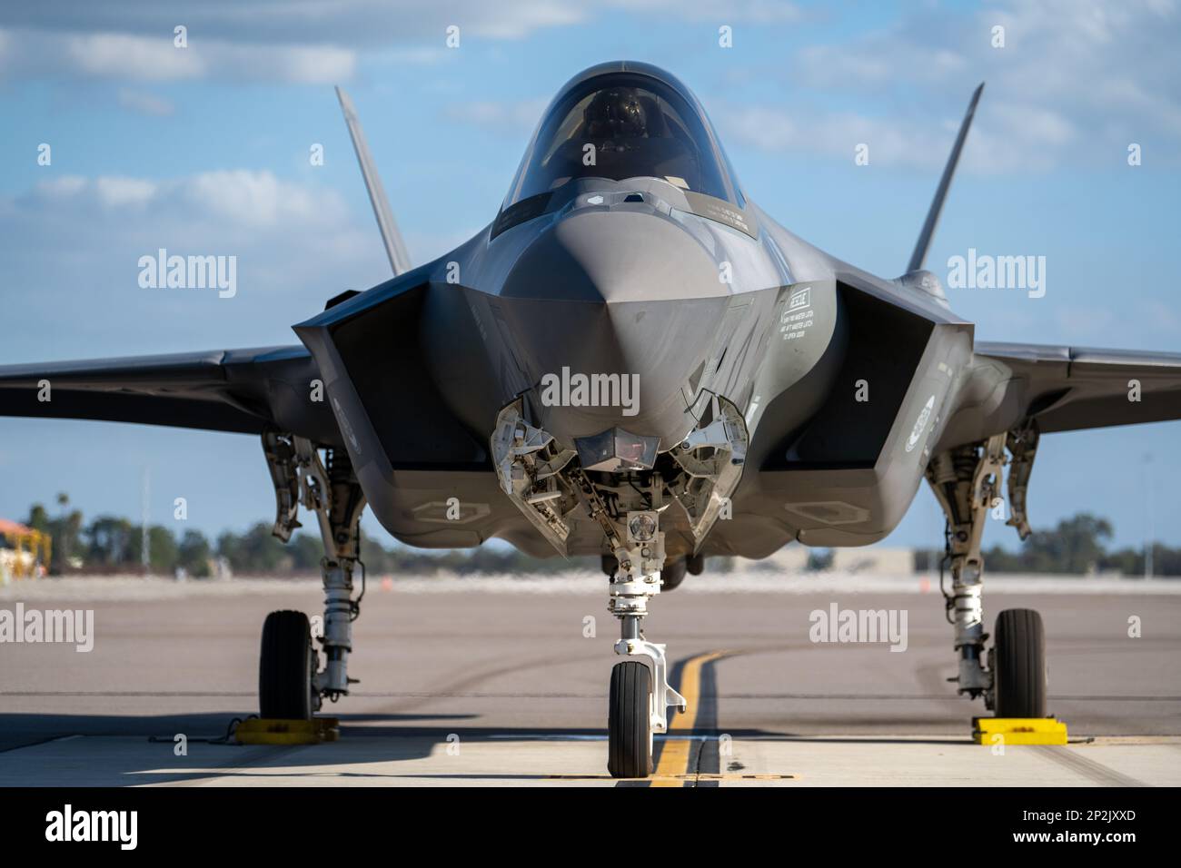 A pilot assigned to the 58th Fighter Squadron, Eglin Air Force Base ...