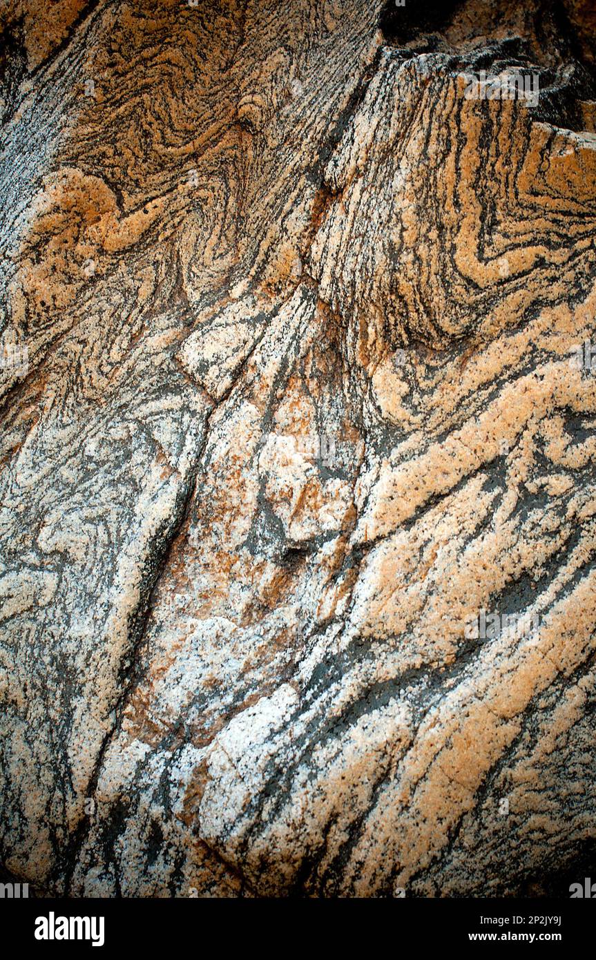 Fascinating river rock patterns along the North Fork of Lake Creek near ...