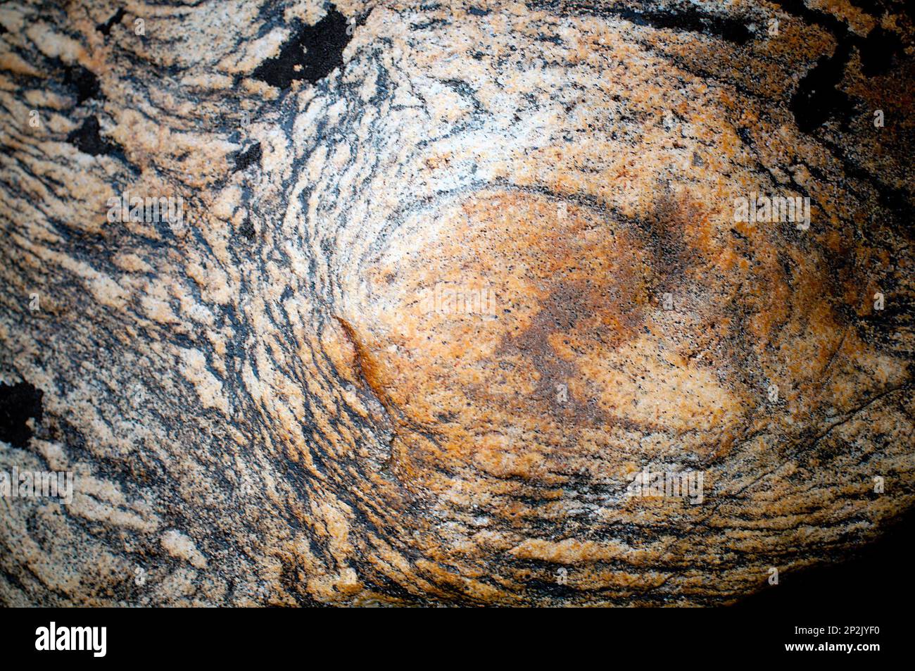 River rock patterns along the North Fork of Lake Creek near Colorado's ...