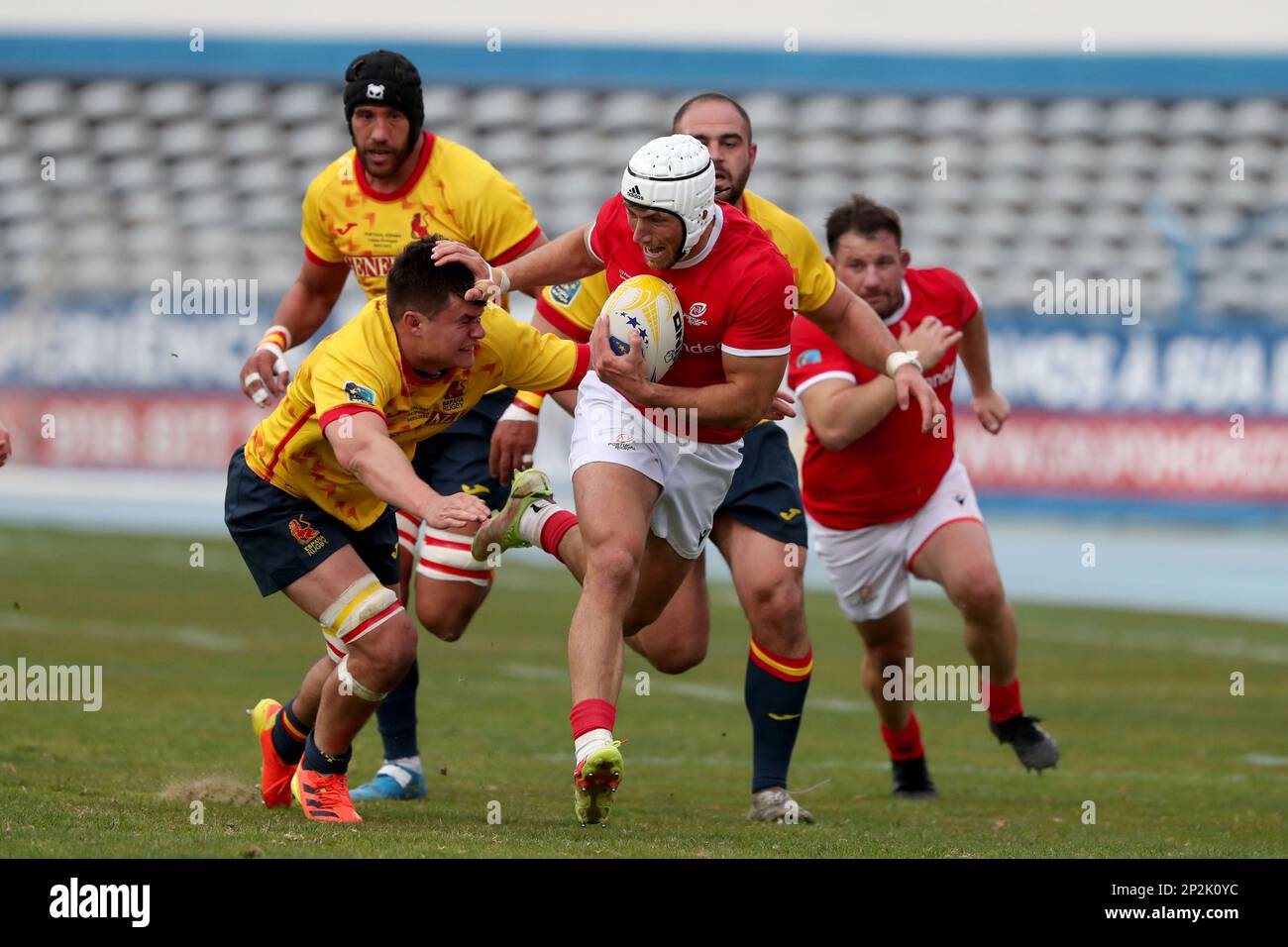Lisbon, Portugal. 4th Mar, 2023. Nuno Sousa Guedes of Portugal (C ...