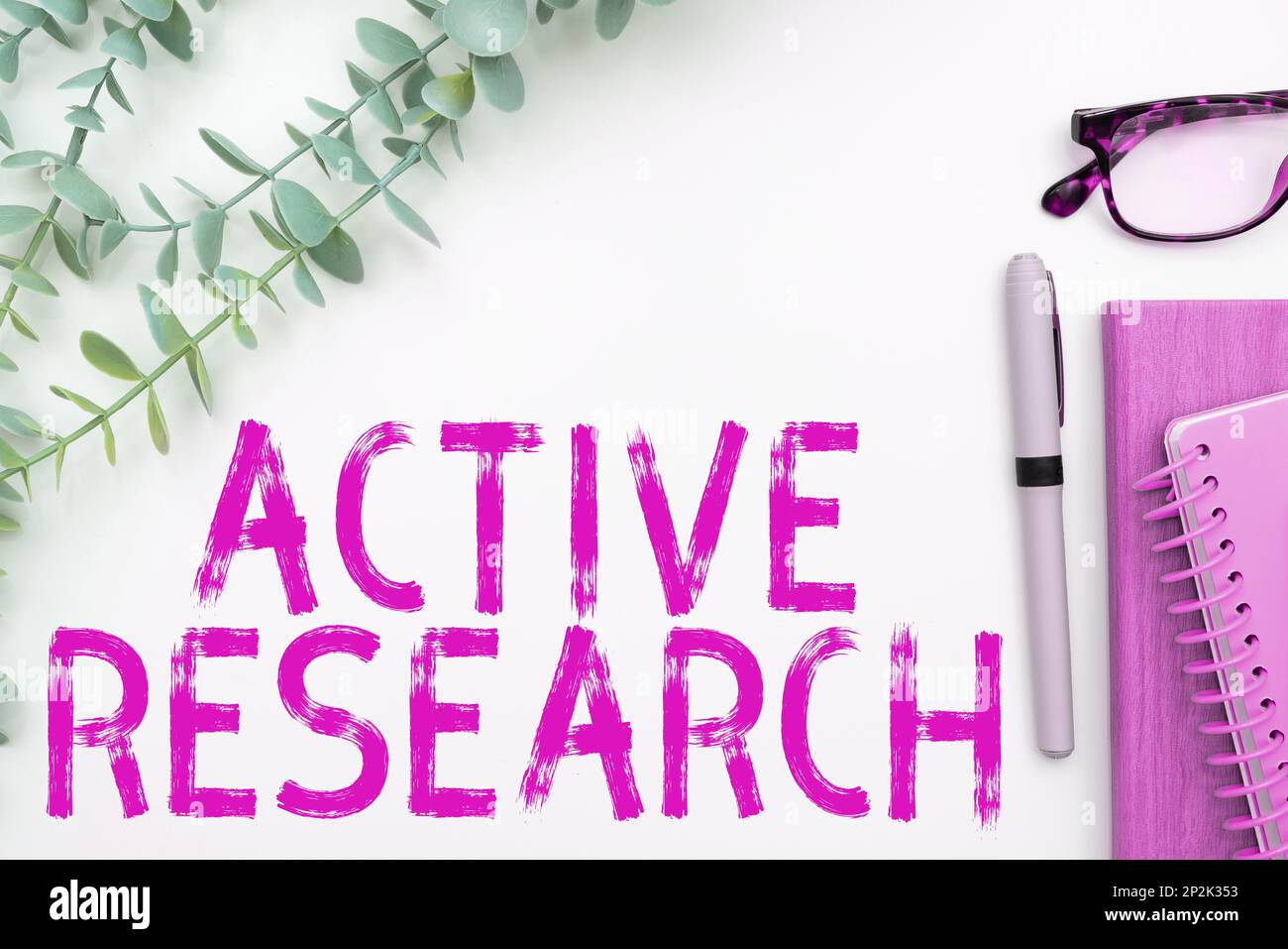 Sign displaying Active Research. Internet Concept Simultaneous process ...