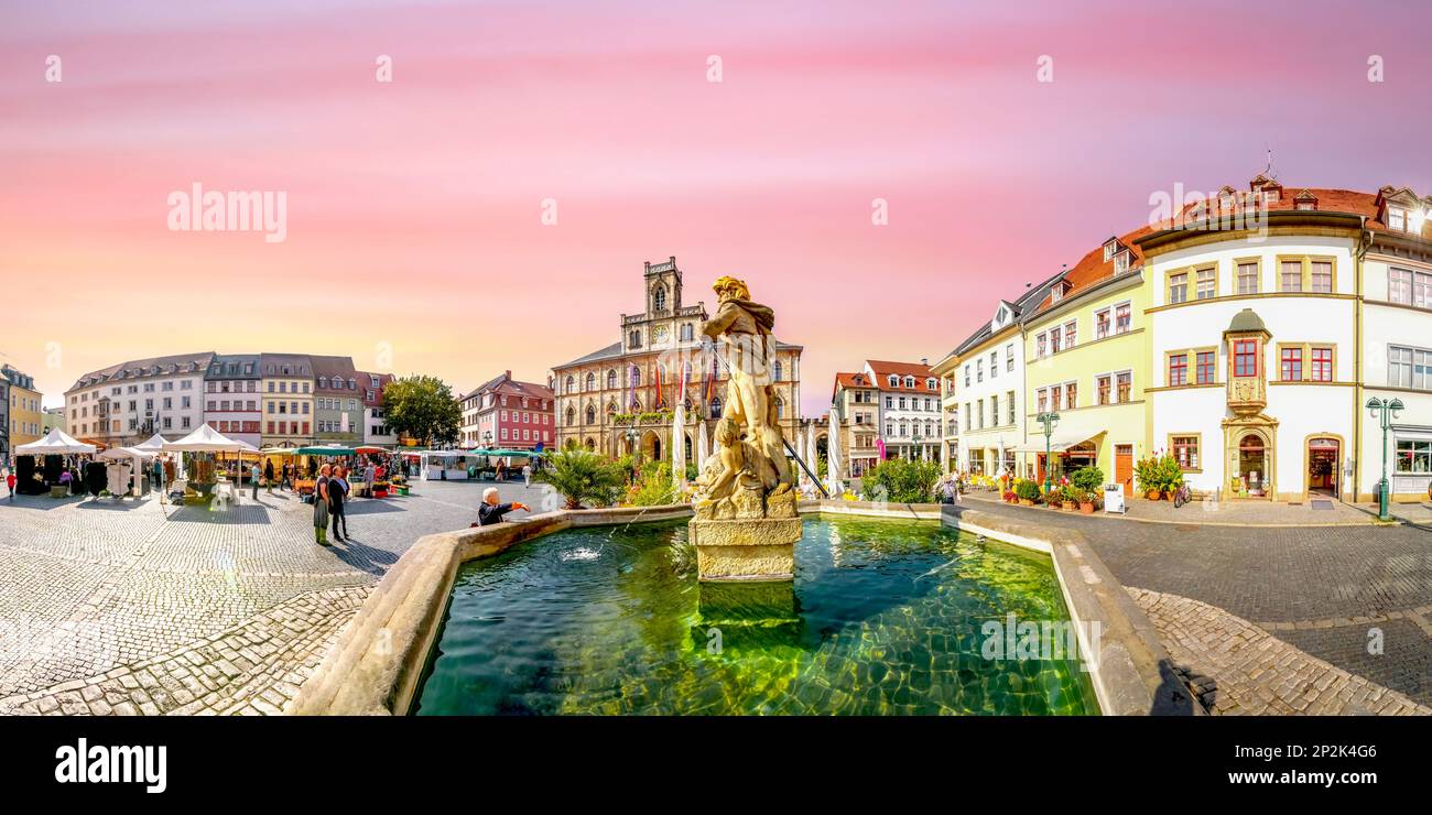 Old city of Weimar, Germany Stock Photo - Alamy
