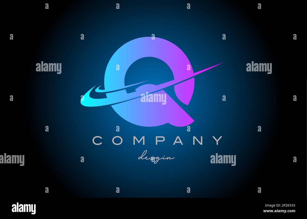 Double q Stock Vector Images - Alamy