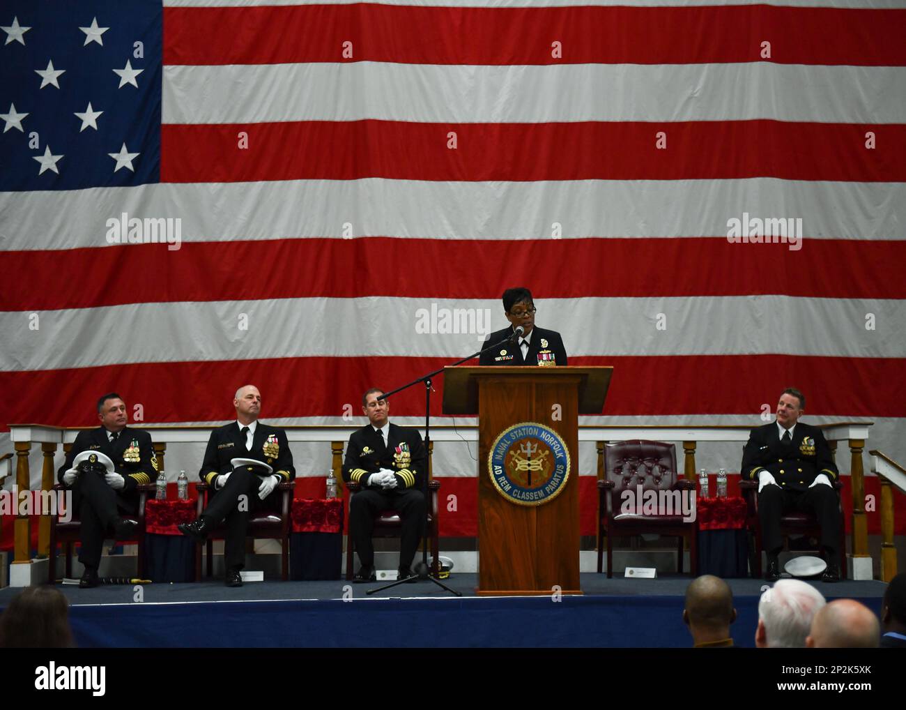 230203-N-ZV473-1137 NORFOLK, VA (Feb. 03, 2023) Incoming Commanding ...