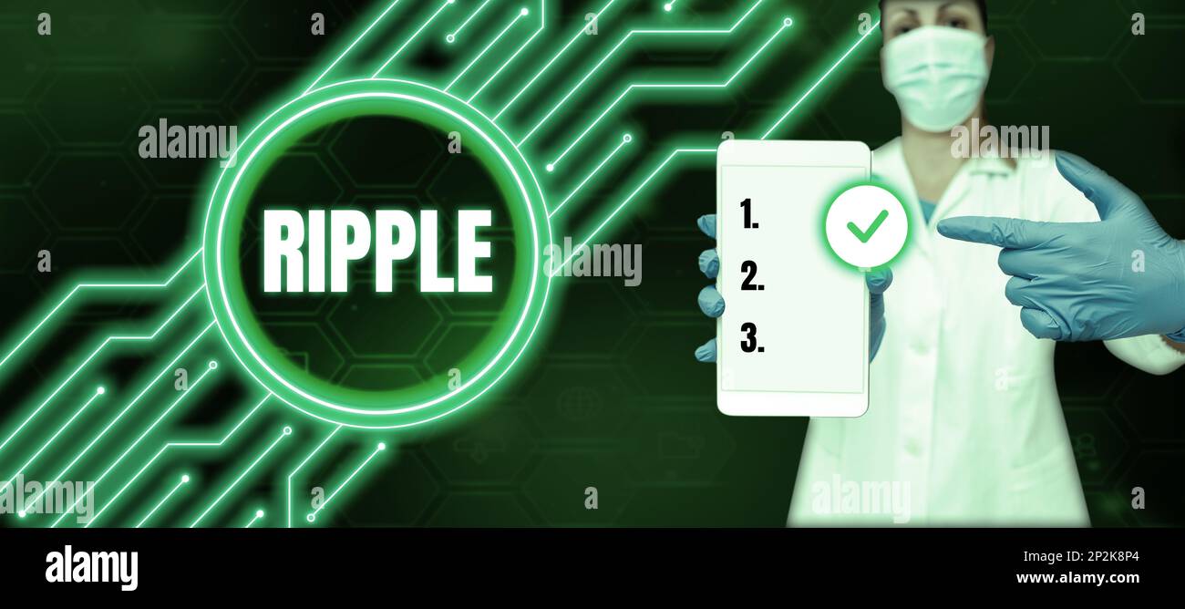 Conceptual display Ripple. Conceptual photo small wave or series of ...