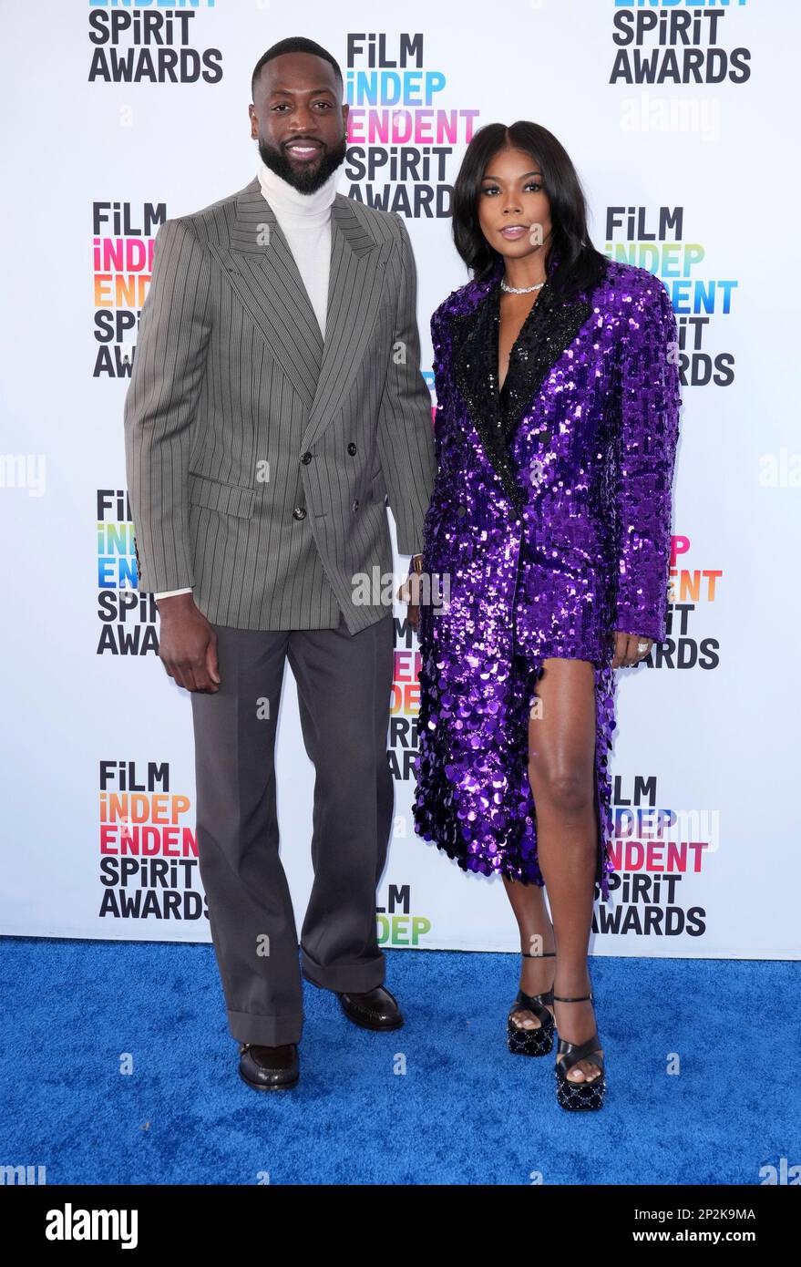 Dwyane Wade, left, and Gabrielle Union Wade arrive at the Film ...
