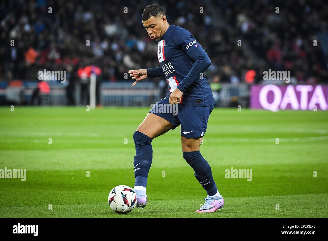 Paris France France 4th Mar 2023 Kylian MBAPPE Of PSG During The paris-france-france-4th-mar-2023-kylian-mbappe-of-psg-during-the